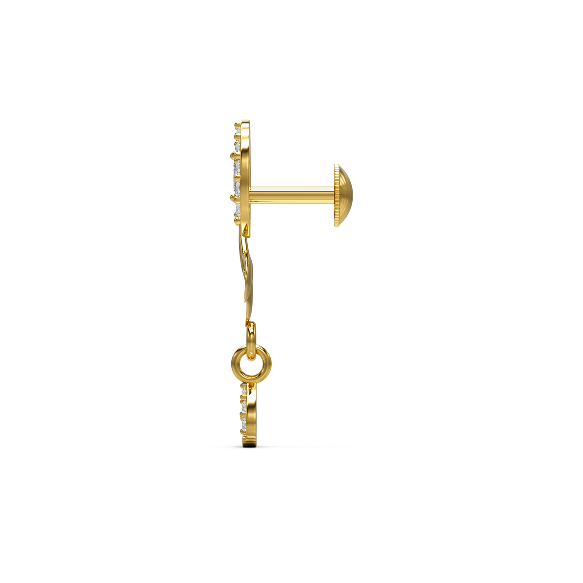 22K Aayana Gold Earring – Bhima Jewellery